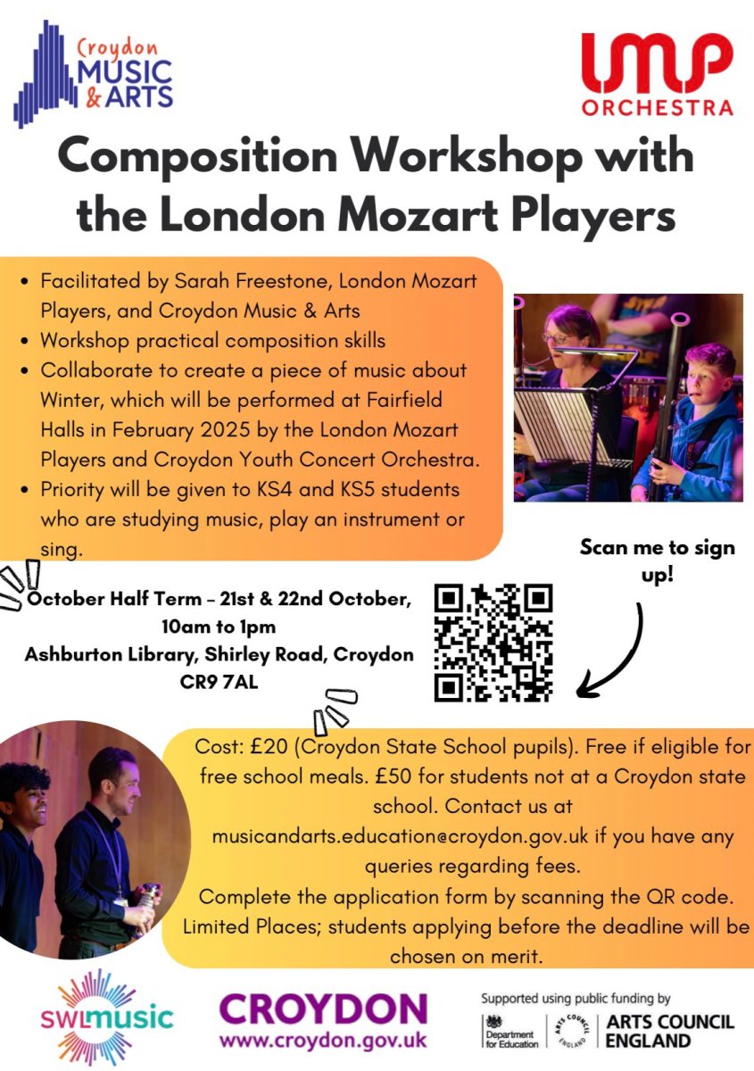 Composition workshop 10am-1pm Monday 21 & Tuesday 22 October at Ashburton Library, Shirley Road ...